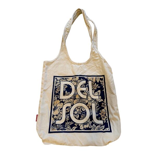 Del Sol | Bags | Vintage Del Sol Tote Back Changes Color In Sun | Poshmark